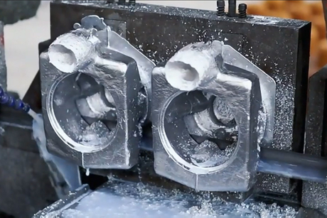 How does permanent mold casting provide a smoother finish than sand ...