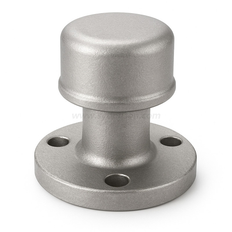 Custom Stainless Steel Valve Cover with Machined Flange - Buy Valve ...
